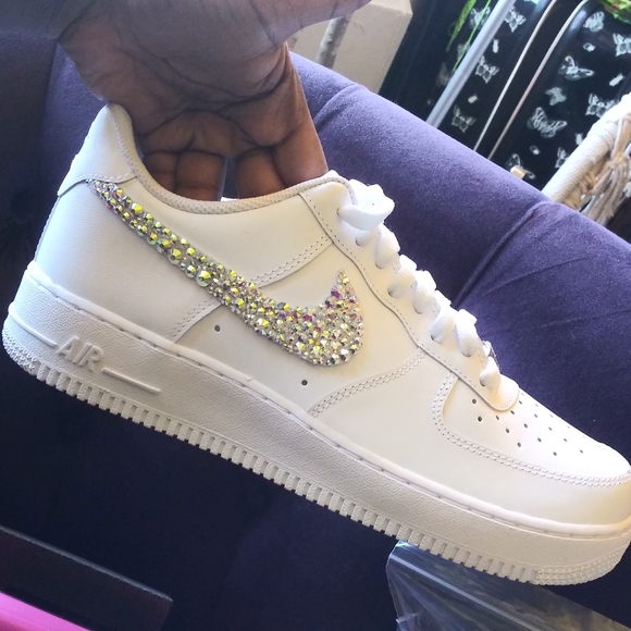 Nike | Shoes | Custom Nike Bling Check | Poshmark